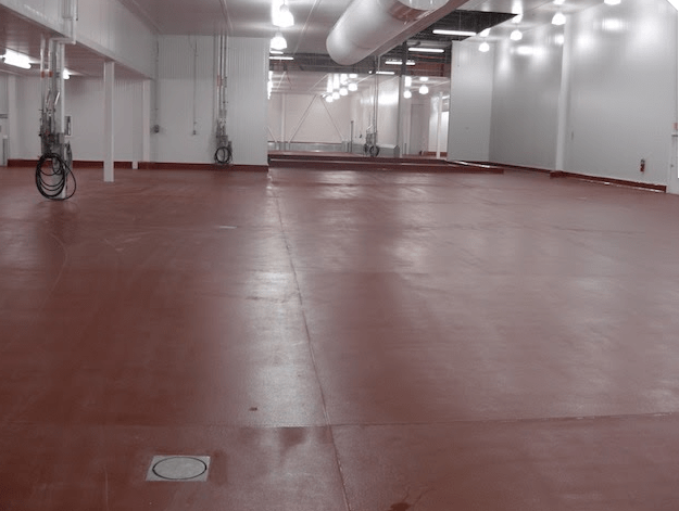 1/4" UCrete HP Flooring System Installation For Chicago Company
