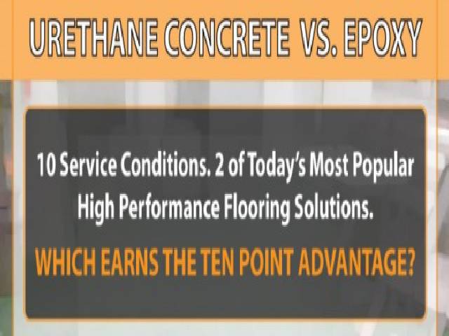 Difference Between Epoxy and Urethane Concrete Flooring