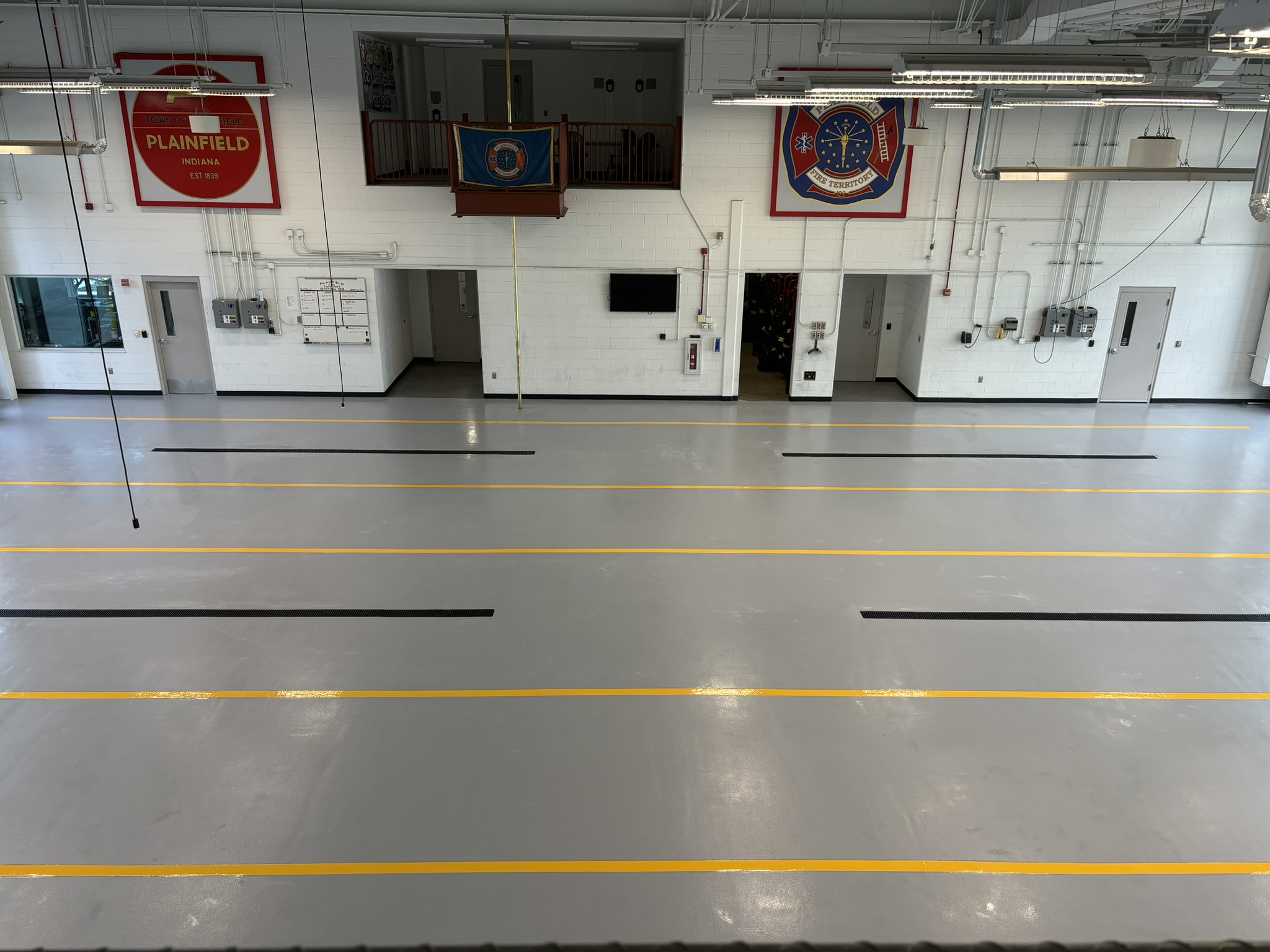 Indiana Fire Station | Flow Resin SL - Surface Solutions