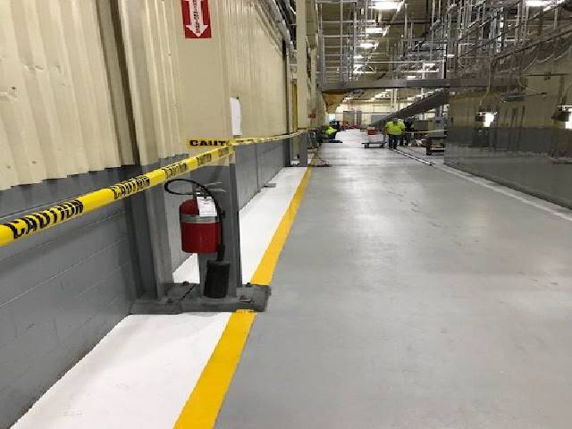 Line striping and perimeter marking: floor marking requirements