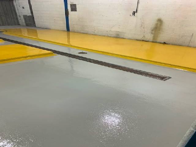 Ucrete Flooring for Food Plant Engine Rooms | Surface Solutions, Inc.